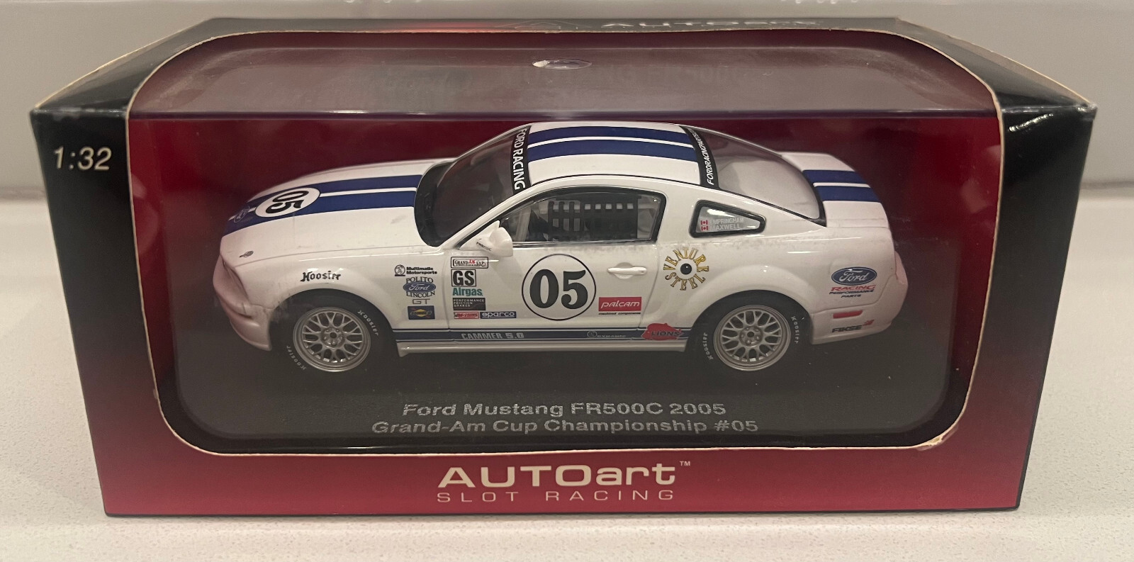 FORD MUSTANG RACING FR 500C GRAND AM CUP #05 AUTOART 1/32 | eBay FORD MUSTANG RACING FR 500C GRAND AM CUP #05 AUTOART 1/32 | eBay