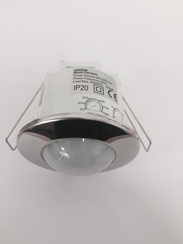 360 Degree Recessed PIR Ceiling Occupancy Motion Sensor Detector Light ... 360 Degree Recessed PIR Ceiling Occupancy Motion Sensor Detector Light ...