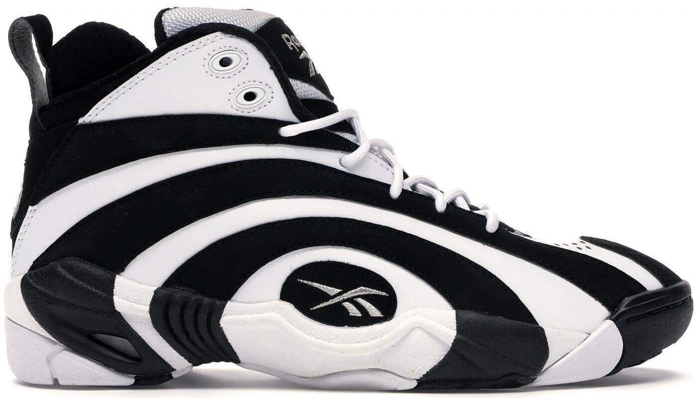 Size 10 - Reebok Shaqnosis OG Black White for sale online | eBay