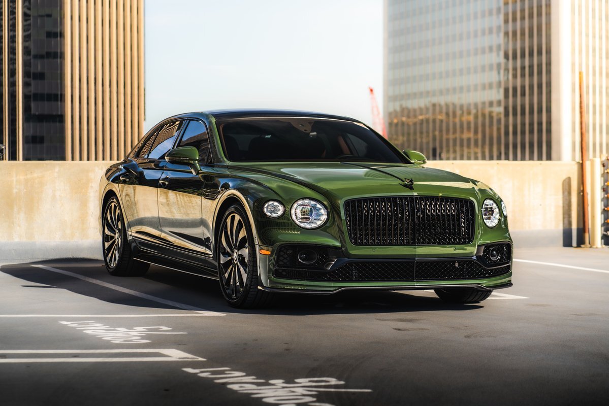 2022 Bentley Flying Spur W12 700 Miles British Racing Green 4 Sedan 6l ...
