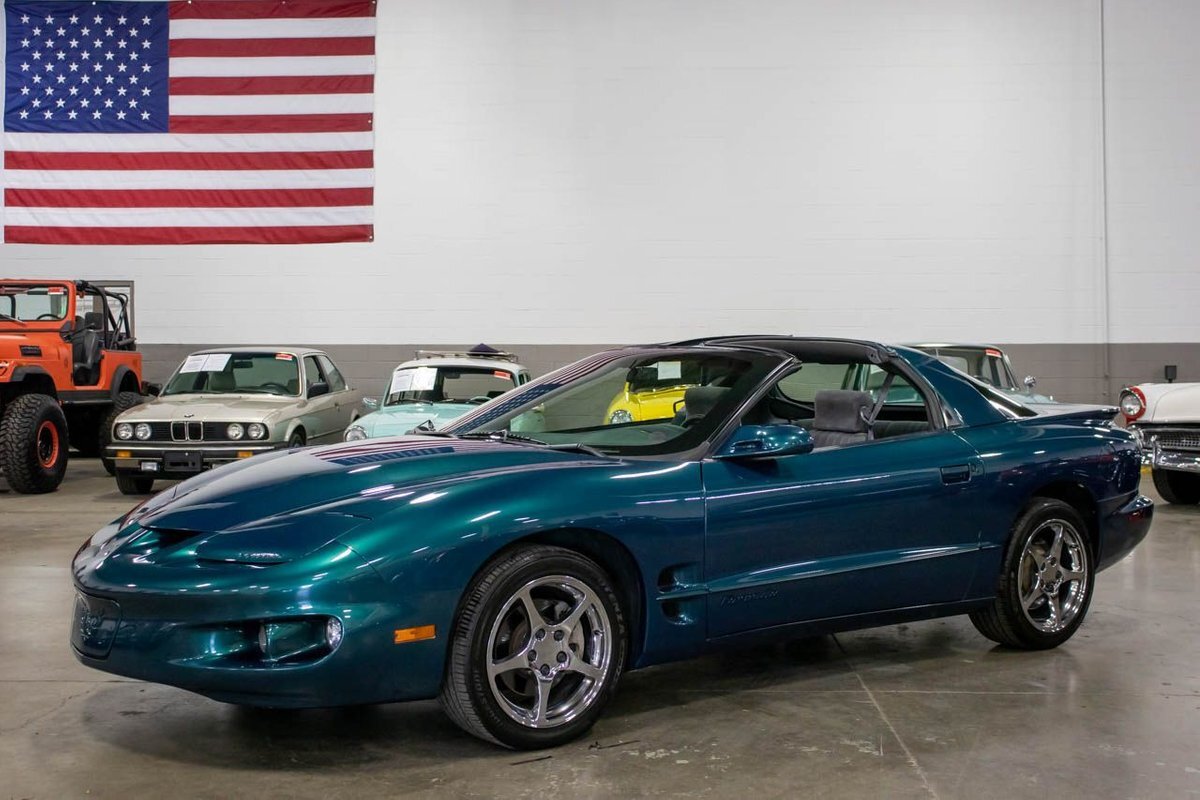 1998 Pontiac Firebird Formula 23446 Miles Mystic Teal Metallic 5.7 ...