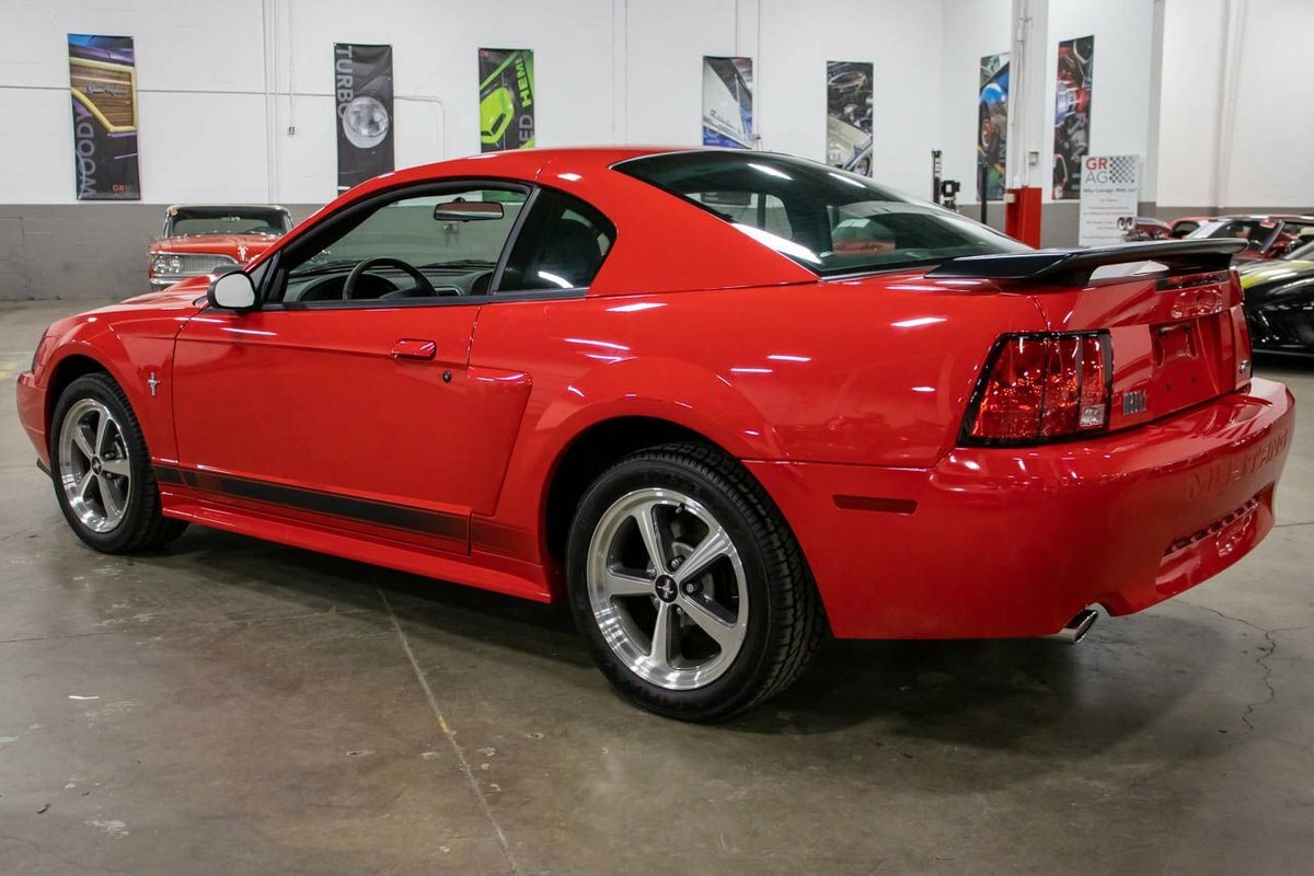2003 Ford Mustang Mach 1 1640 Miles Torch Red 4.6 Liter V8 Manual ...