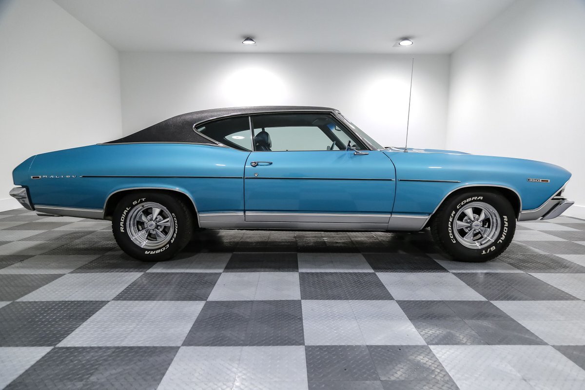 1969 Chevrolet Chevelle 19015 Miles Azure Turquoise Coupe Ls3 V8 6l80e ...