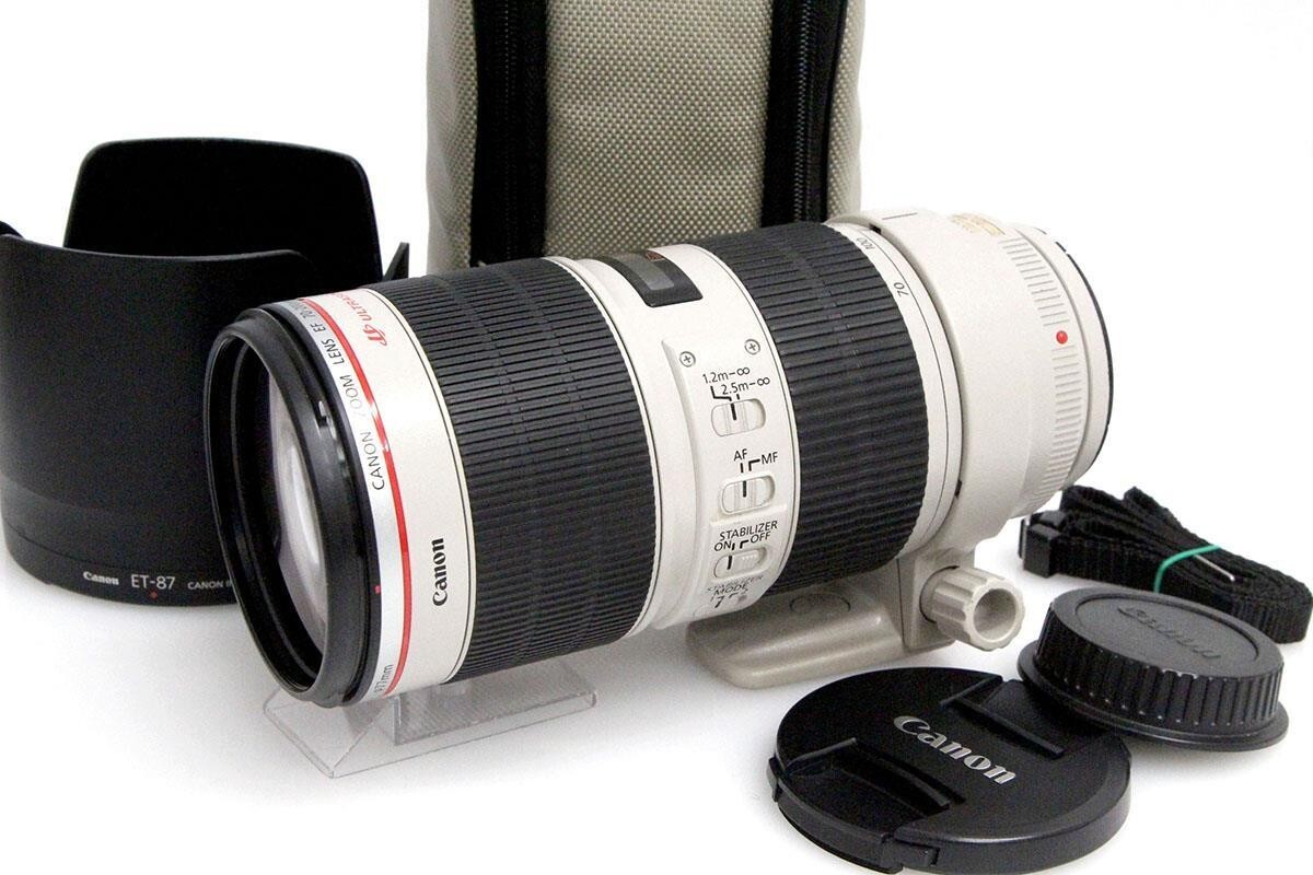 Canon EF70-200mm F2.8L IS II USM set Working 4960999575070 Canon EF70-200mm F2.8L IS II USM set Working 4960999575070