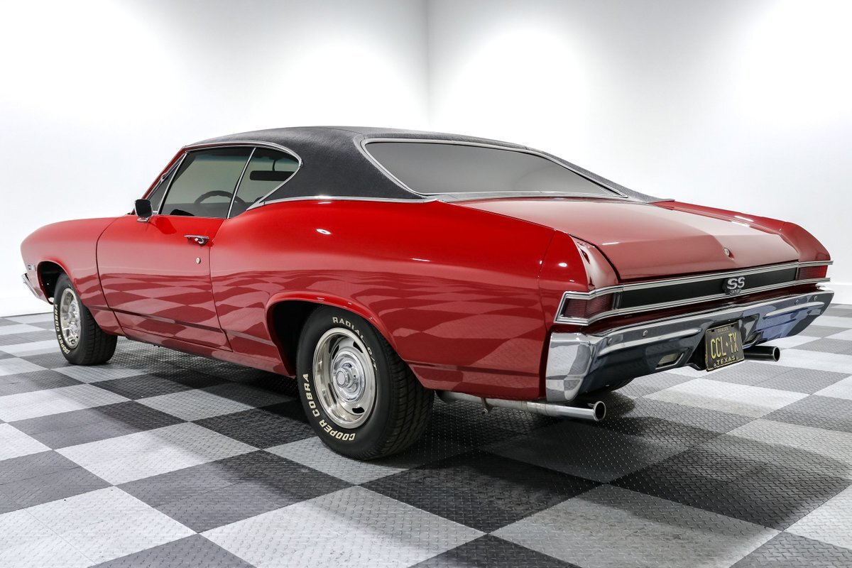 1968 Chevrolet Chevelle Ss 396 62580 Miles Red Coupe 396 Big Block ...