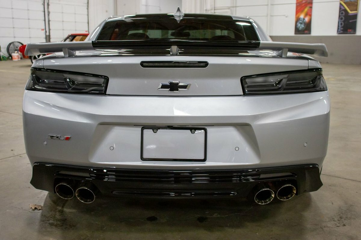 2018 Chevrolet Camaro Zl1 5011 Miles Silver 6.2l V8 Supercharged ...