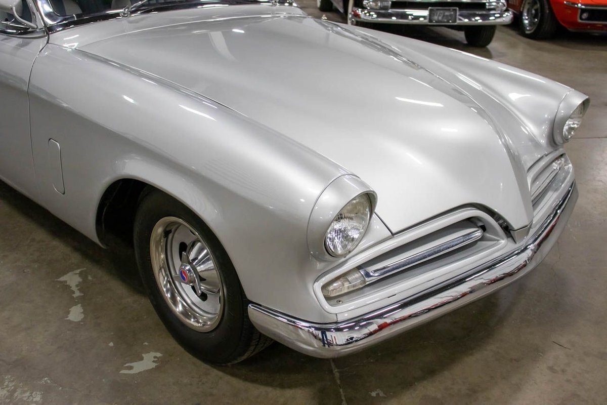 1954 Studebaker Commander 2-door 11749 Miles Silver 302ci V8 Automatic ...