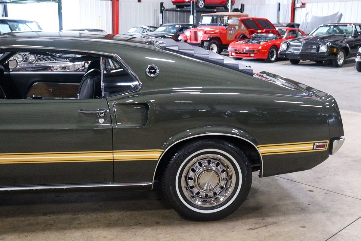 1969 Ford Mustang Mach 1 30273 Miles Black Jade Fastback 351ci V8 ...