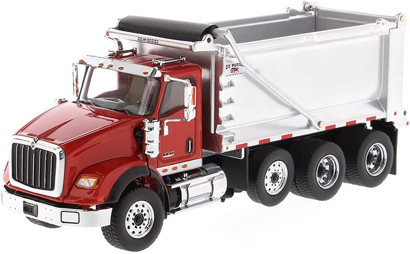 International HX620 Tandem Axle with Pusher Axle OX Stampede Dump Truck ...