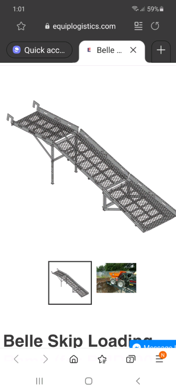 Dumper ramp skip loading ramp | in Weymouth, Dorset | Gumtree