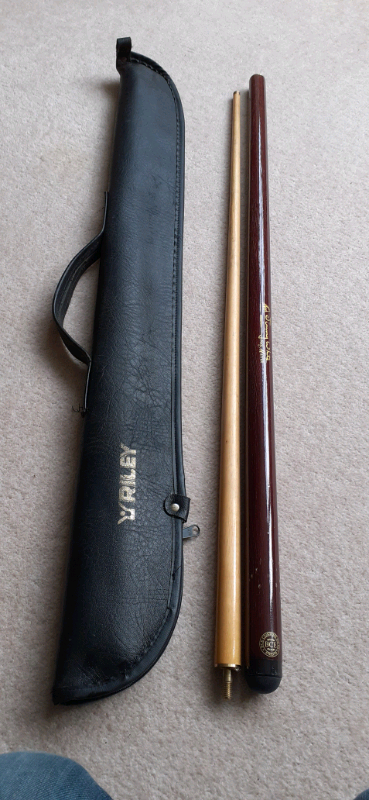 Jimmy White 2-Piece Pool Master Cue With Soft Riley Case Snooker | in ...