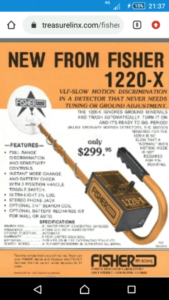 Fisher Detector for sale in UK | 19 used Fisher Detectors