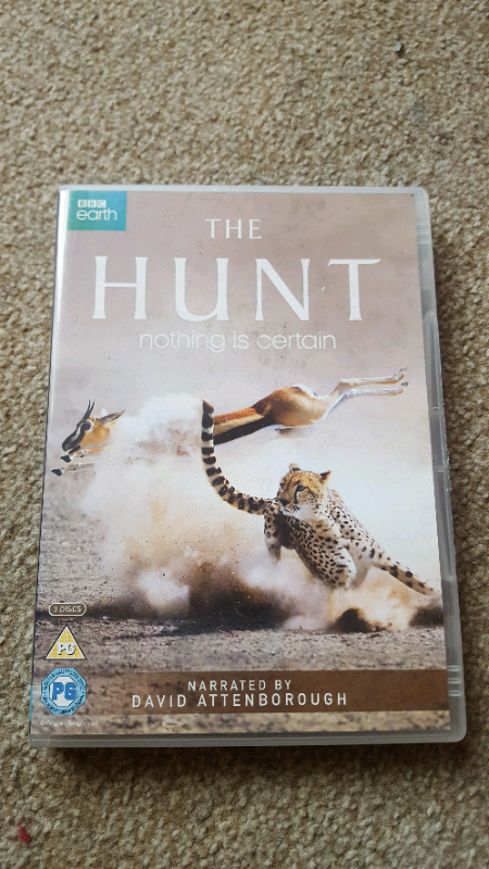 BBC earth the hunt David Attenborough 3 disc dvd set | in Broughty ...