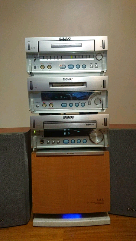 Sony stereo system with mini disc player and CD | in Bromley, London ...