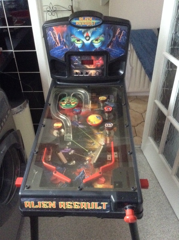 Retro Alien Assault Pinball Machine | in Dewsbury, West Yorkshire | Gumtree