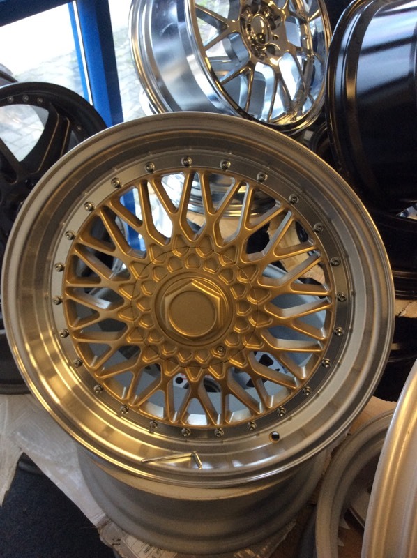 Bbs Rs Wheels Gold