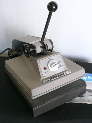 Heat Transfer - Dry Mount Press