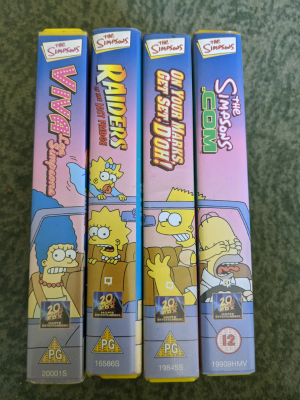 Simpson's VHS set | in Poole, Dorset | Gumtree