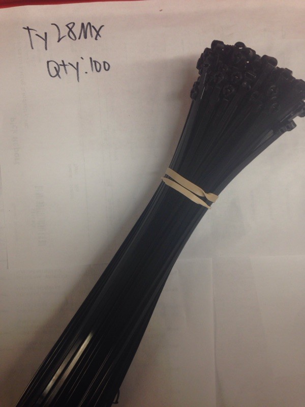 TY28MX Thomas & Betts Ty-Rap Cable Tie with Stainless Lock - 14.2 ...