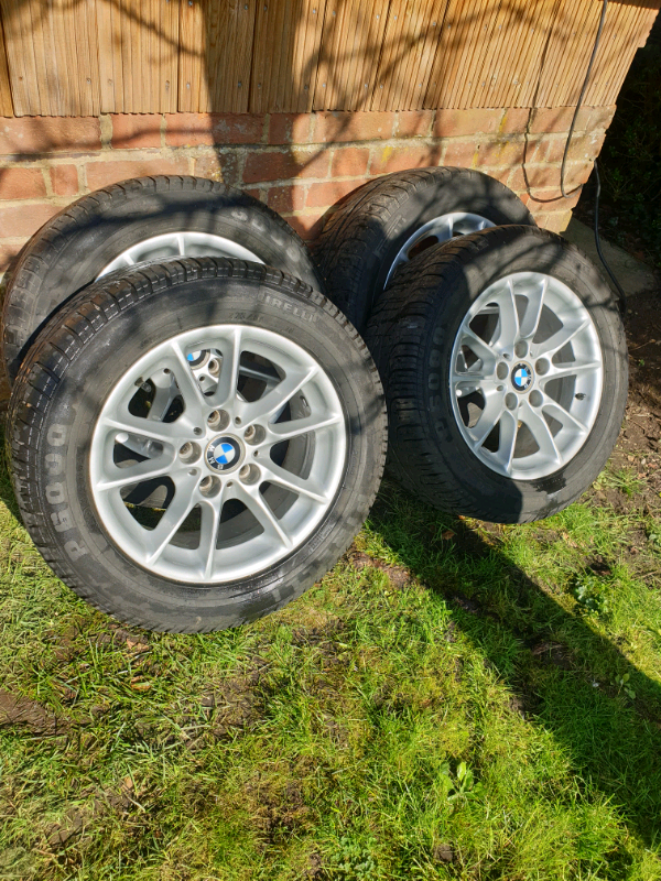 BMW 16 Inch Alloy wheels with Pirelli tyres | in Canterbury, Kent | Gumtree