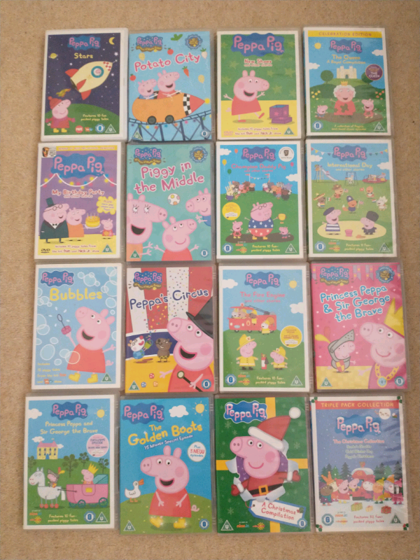 Peppa pig dvds, huge collection | in Moira, County Armagh | Gumtree
