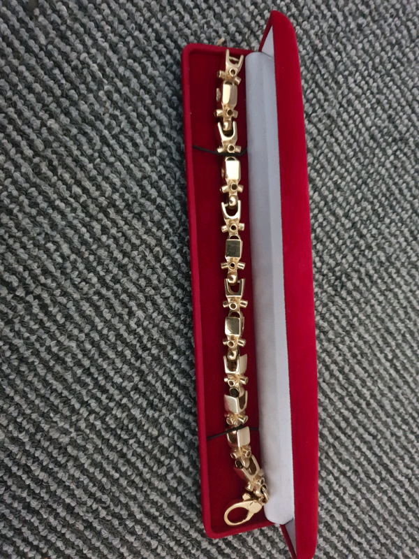 Belcher 9ct gold lego braclet | in Bolton-upon-Dearne, South Yorkshire ...