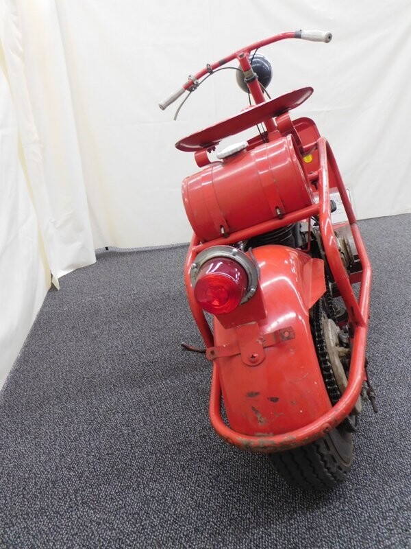 1958 Cushman Highlander Model 721-28 0 Miles Red Scooter 3 Hp - Used ...
