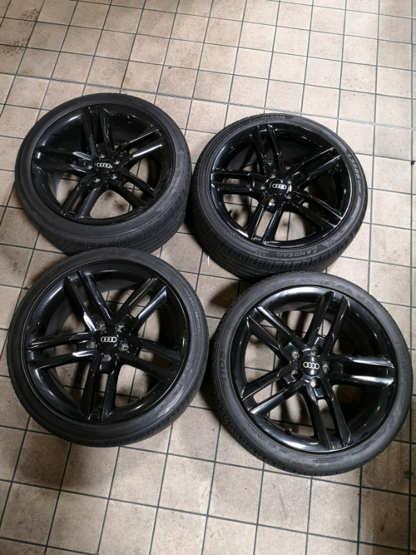 Audi A1 S Line alloy wheels, black | in Wyke, West Yorkshire | Gumtree