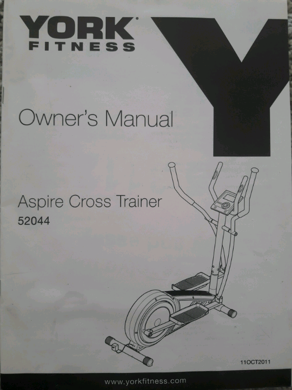 Best Compact Elliptical Blog: York Fitness Aspire Cross Trainer 52044