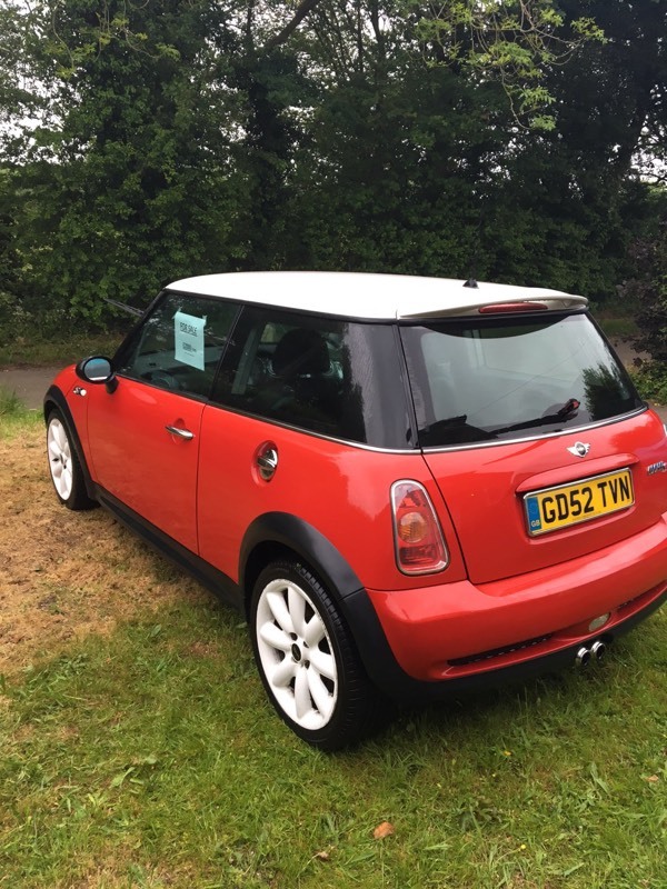 Mini Cooper S 1.6 Red, White Wheels & Roof | in Chelmsford, Essex | Gumtree