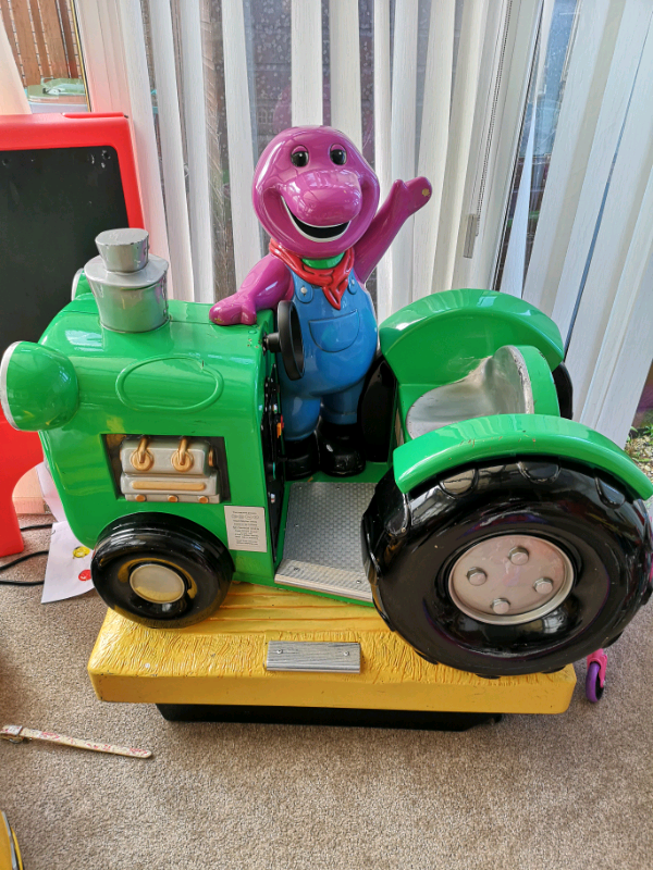 Kids Barney coin operated ride on machine. | in Wishaw, North ...