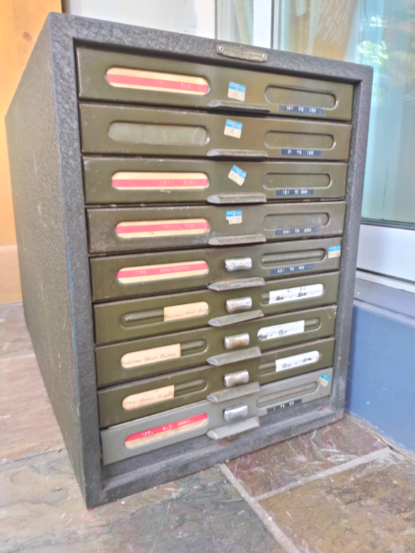 1 Very Rare Kardex Vintage Midcentury Set of Filing Drawer | in Tranent ...