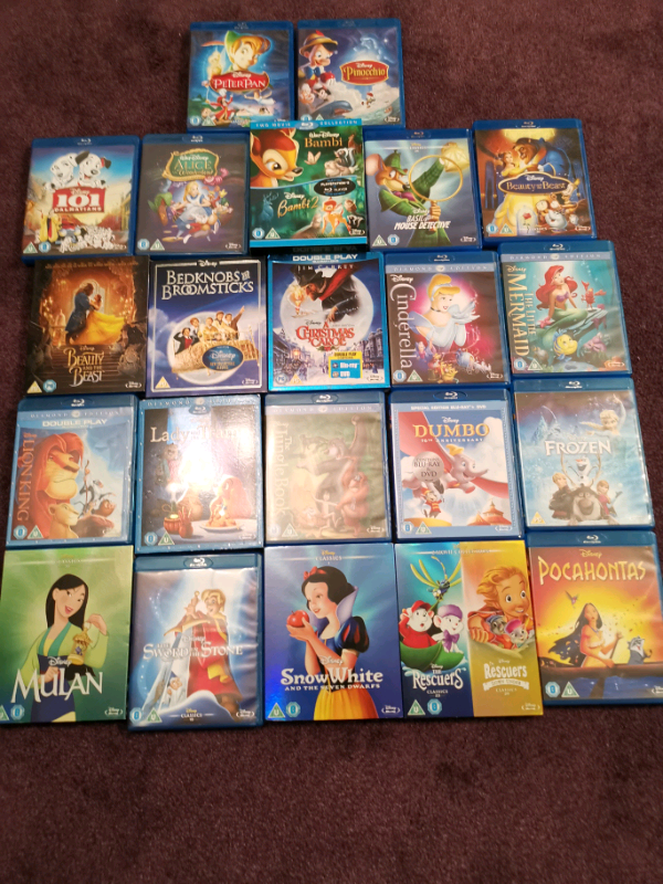 A COLLECTION OF 24 WALT DISNEY BLU RAY'S AS NEW | in Kidderminster ...