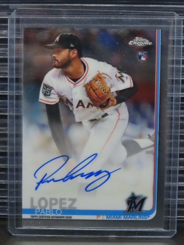 Pablo Lopez Baseball Card Database - Newest Products will be shown ...