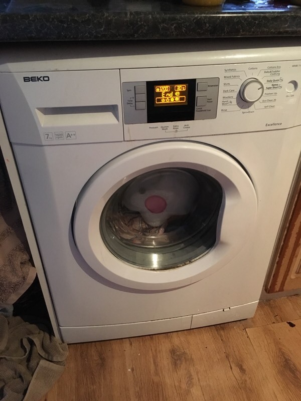 BEKO Washing Machine WMB 71642 W - 7kg 1600rpm A++ quick sale needed ...