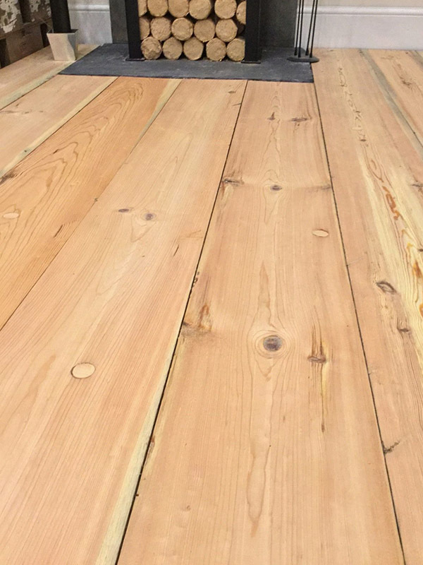 Reclaimed Pine Floor Boards Various Sizes 6 To 11 Inch Wide In Isle
