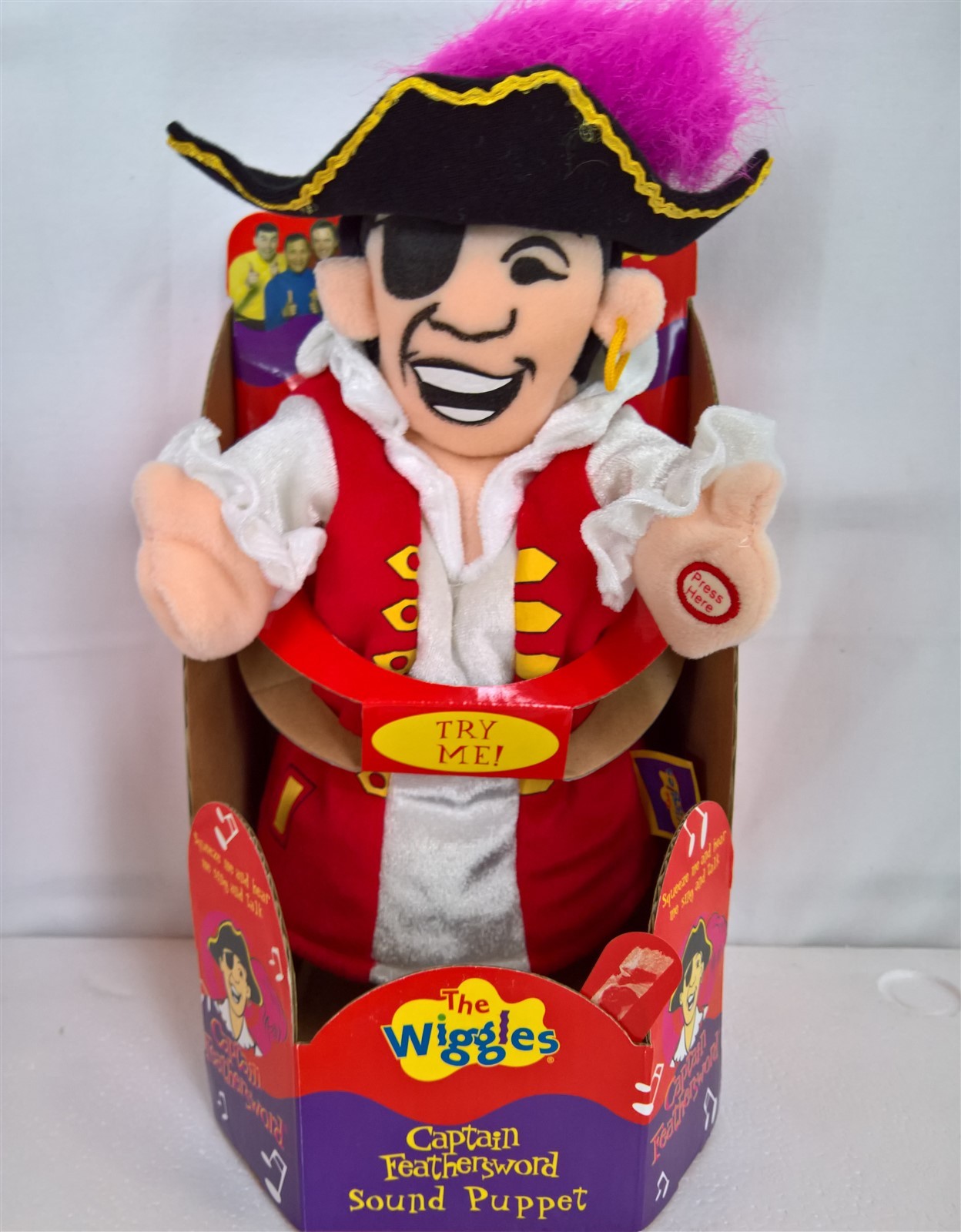 ~ Wiggles - 4 LARGE 30cm SINGING PUPPET SOFT TOY FIGURES Dorothy Wags ...