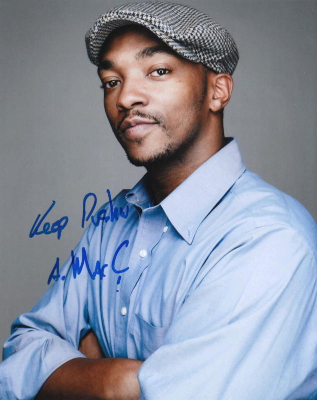 Anthony Mackie Autograph Profile by RACC - Anthony Mackie Autographs ...