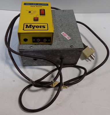 MYERS BOILER ALARM SYSTEM