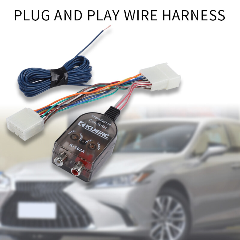 Interface Adapter Harness | Radio Add An Amp Amplifier Subwoofer
