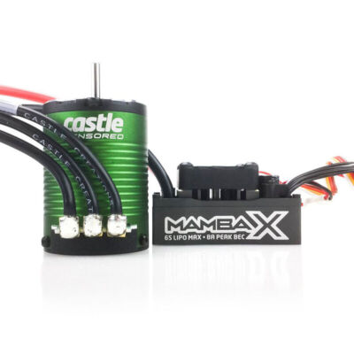 Castle Creations MAMBA X Sensored 25.2V WP ESC 1406-7700KV Combo 010-0155-04のeBay公認海外通販｜セカイモン