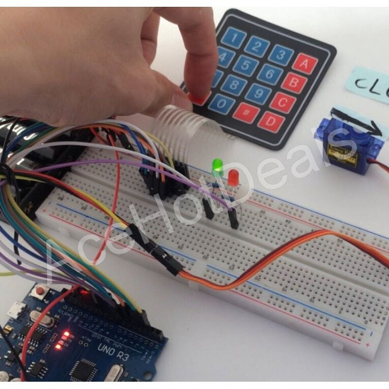4x4 Matrix Array 16 Key Membrane Switch Keypad