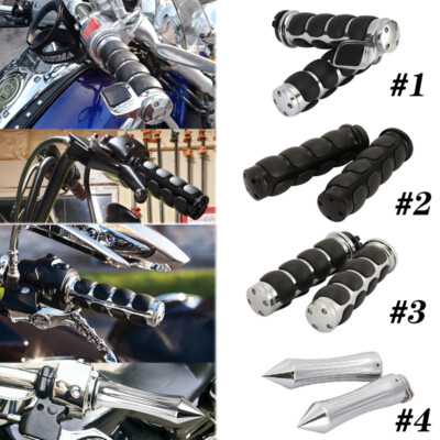 Motorcycle 7/8" Handle Bar Hand Grips For Yamaha YZF-R1 YZF R6 FZ6R FZ ...