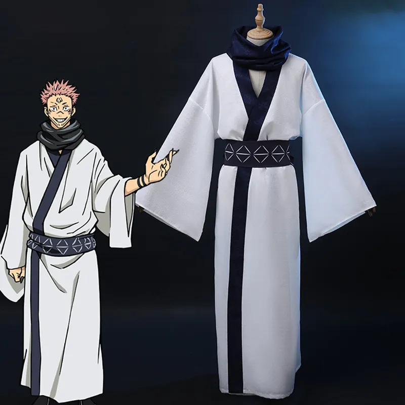 C | Anime Jujutsu Kaisen Ryomen Sukuna Cosplay Costume Halloween ...