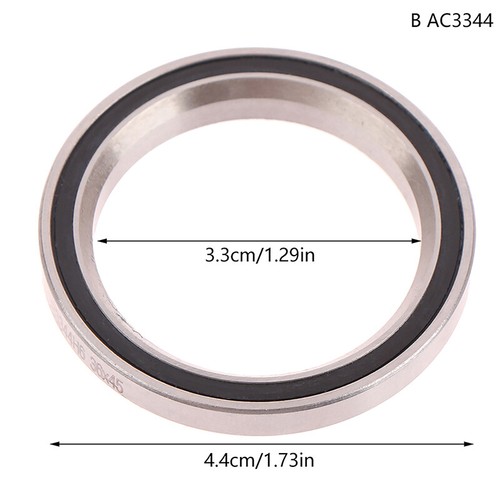 AC3544 AC3344 Bike Headset Bearings 36/45 Degree Bearing Steel is44 ...