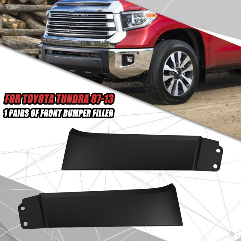 2X FRONT BUMPER FILLER FOR TOYOTA TUNDRA SEQUOIA 0713 | EBG