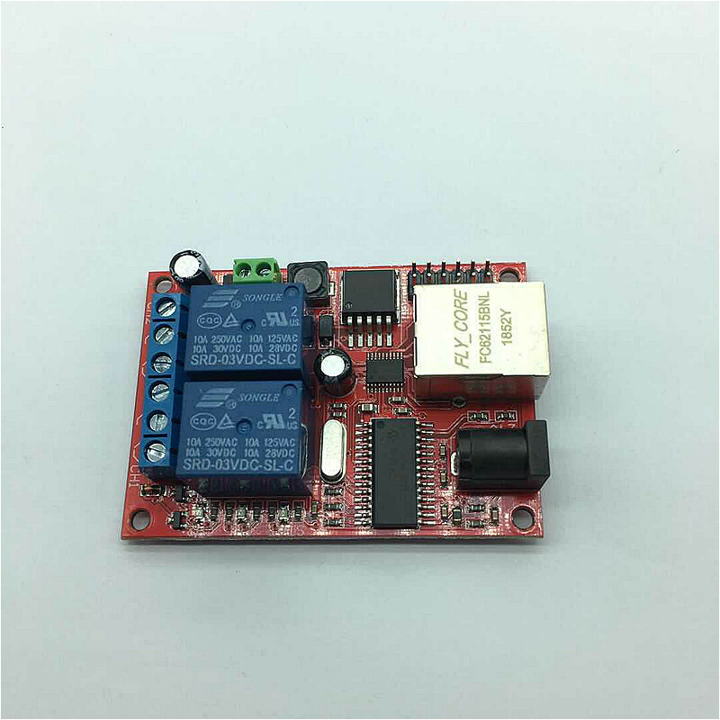 2-Way LAN Ethernet Relay Board Delay Timer Switch TCP/UDP Controller WEB Server | eBay
