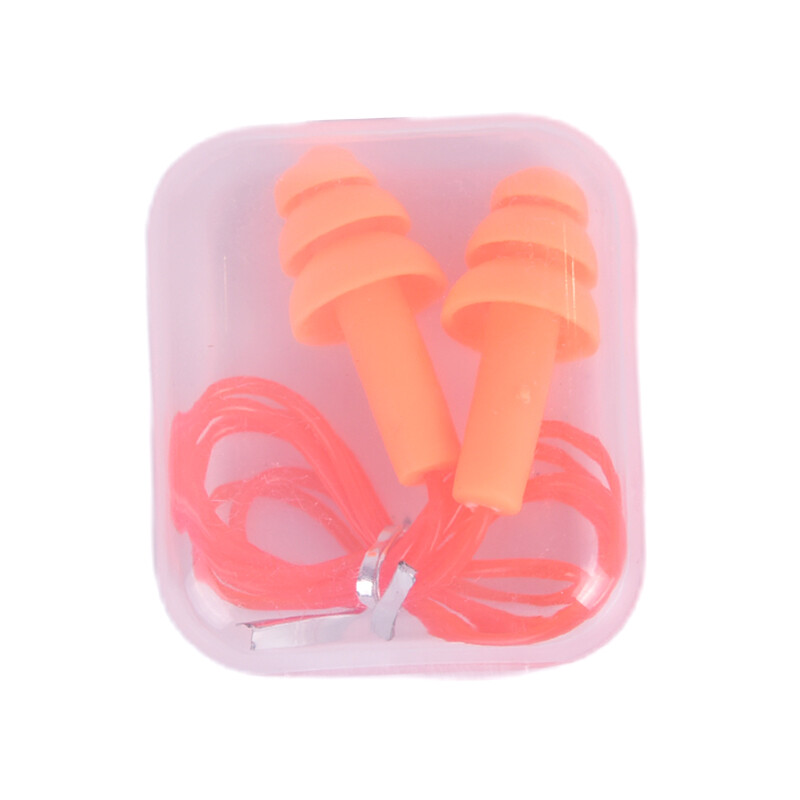 Earplugs Noise Reduction Silicone Soft Ear Plugs PVC Rope Earplugs ...