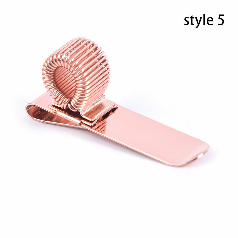 1Pcs Metal Spring Pen Holder Metal Pen Clips Elastic Loop Notebook ...