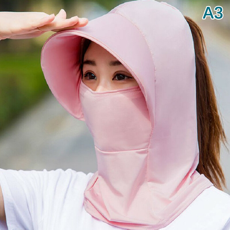 Summer Woman Hat For Women Protective Neck Cover Hat Fashion Designer ...